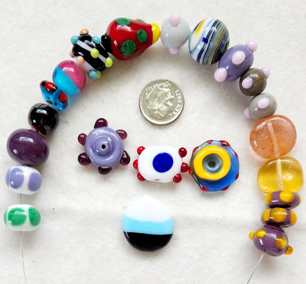SBO 01090 Assorted Unique Lampwork Beads – Design Your Gift